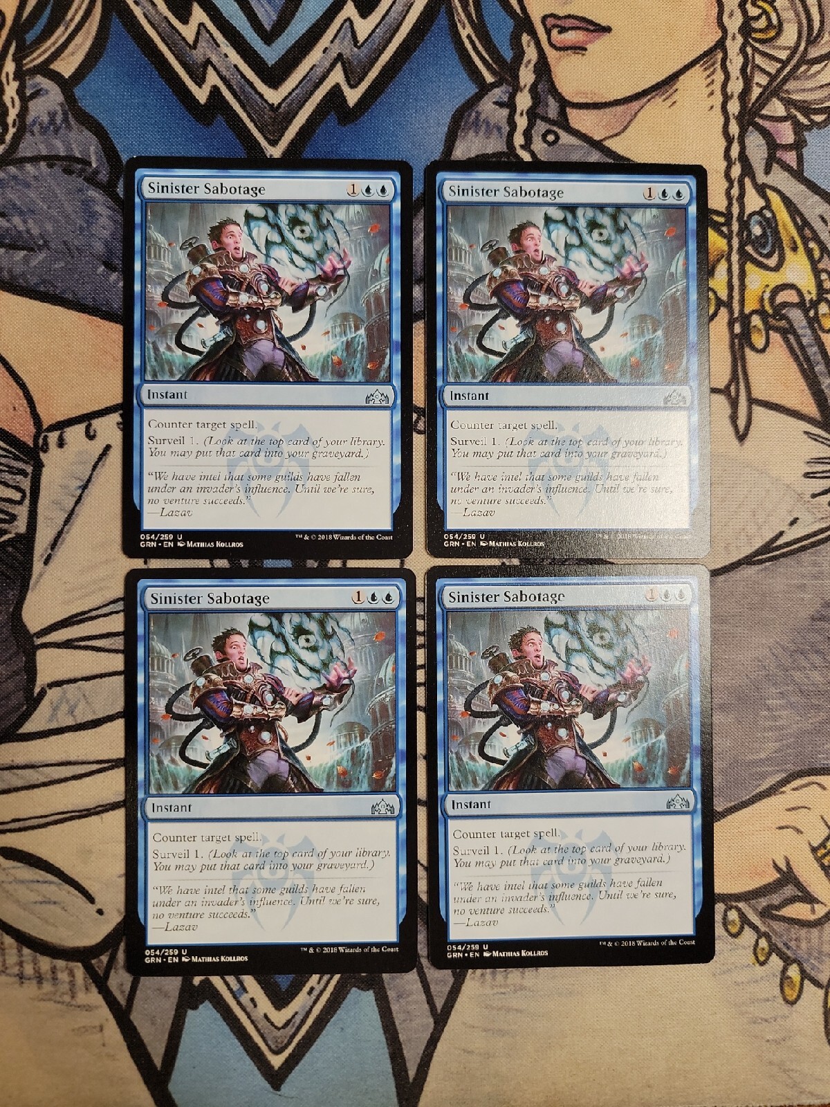 4x Sinister Sabotage - NM/M Guilds of Ravnica GRN MTG Magic | eBay