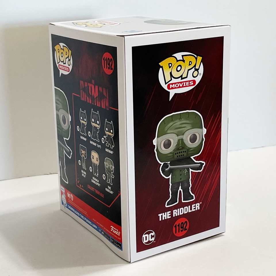 1192 The Riddler Funko Pop Movies Batman DC CLEARANCE MIB | eBay