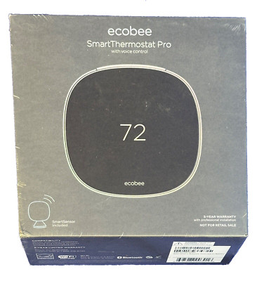 ECOBEE SMART THERMOSTAT PRO, EB-STATE5P-01-WiFi-Bluetooth-Energy Star ...