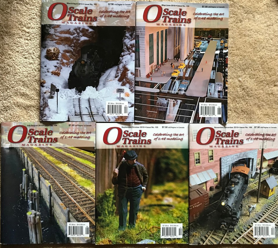 O scale trains magazine in year sets 2003-2023. Most are complete | eBay