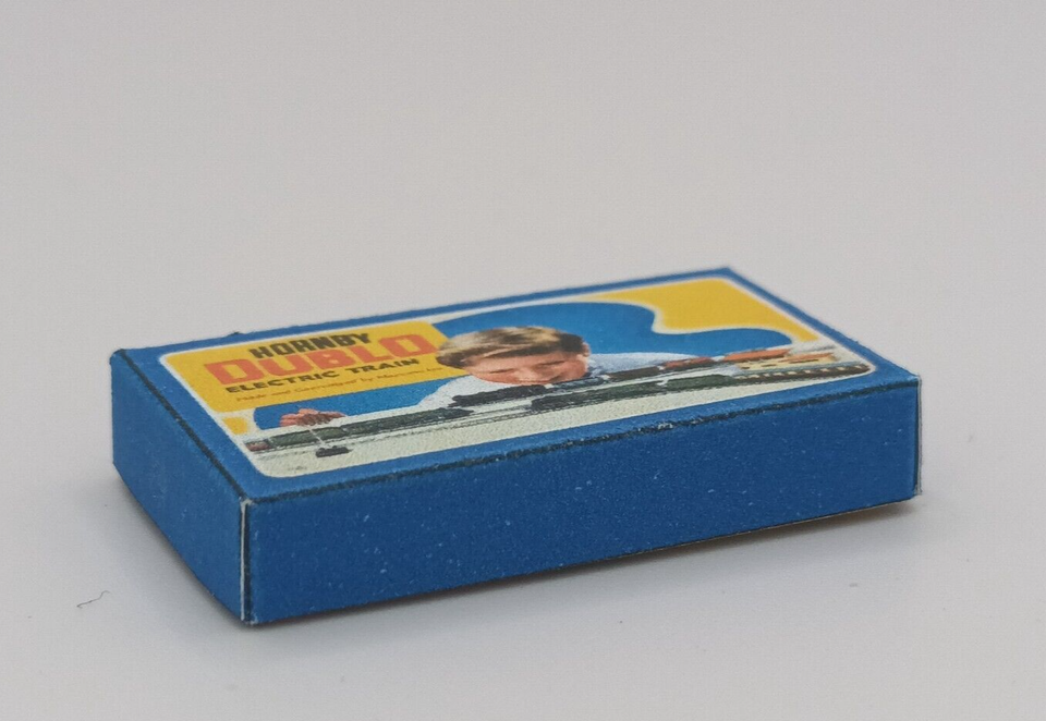 Dolls House 1:12 Scale, Hornby Dublo 00 gage Train Set box, 1950's | eBay