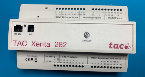 TAC Xenta 282/N/P, 0-073-0031-0, Programmable Controller, LonTalk | eBay