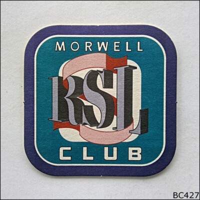 Morwell RSL Club Coaster (A) (B427) | eBay Australia