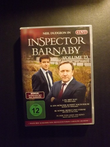 Inspector Barnaby Volume 23 DVD 4 Filme Bonus Interview Neil Dudgeon ...