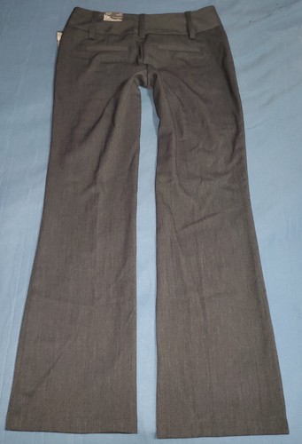 New Woman's MAURICES Gray Slacks I AM SMART Size 3/4 Reg Pants measure ...