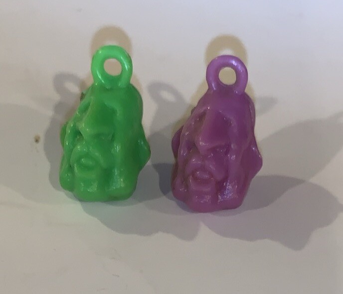 Vtg Lot 2 Old Man Pencil Topper Cracker Jack Gumball Charm Prize Toy ...