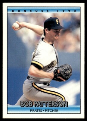 1992 Donruss #590 Bob Patterson Pittsburgh Pirates | eBay