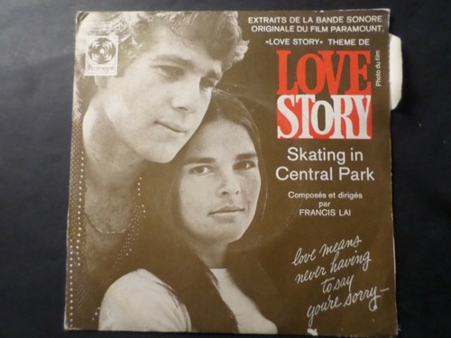 Love Story Vinile 45 Giri, Tema Pellicola, Vinile Vintage | eBay