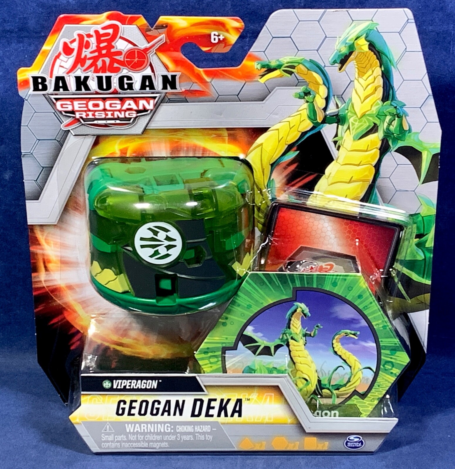 3 Viperagon Arcleon Stardox Bakugan GEOGAN Rising Deka Figures Geocore ...