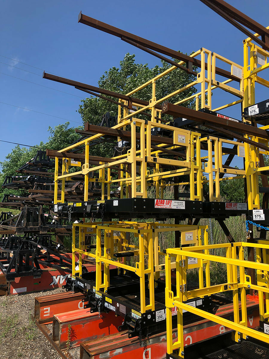 JLG Telehandler Work Platform Forklift Man Basket (4' X 8') SkyTrak | eBay