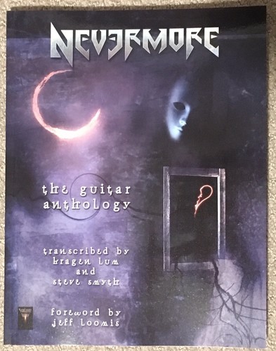 Nevermore "The Guitar Anthology" Official Tab Book w Bookmark + Pick ...