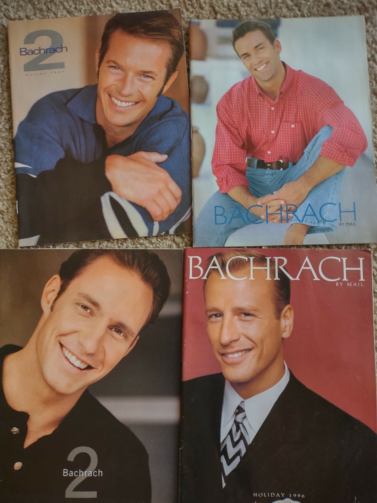 Bachrach 1990's catalogs (4) Male Men Fashion | eBay