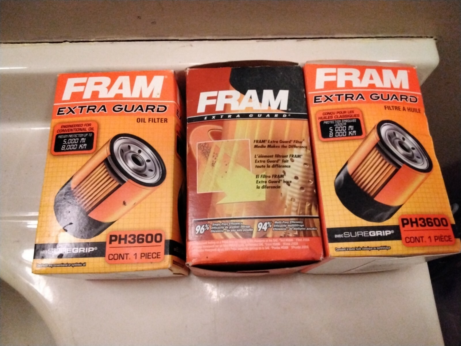 3 Fram PH3600 Oil Filters fits PFL400A PH400 51516 1516 LF134 L20195 | eBay