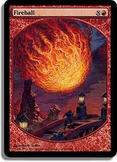Fireball (Player Rewards Textless) Promo HEAVILY PLD Special CARD ...