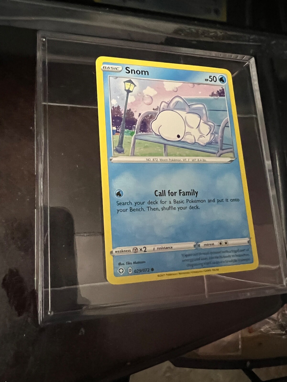 The Rarest Pokemon Snom Card God Shining Fate MT Beckett 9.0 POP 1 | eBay