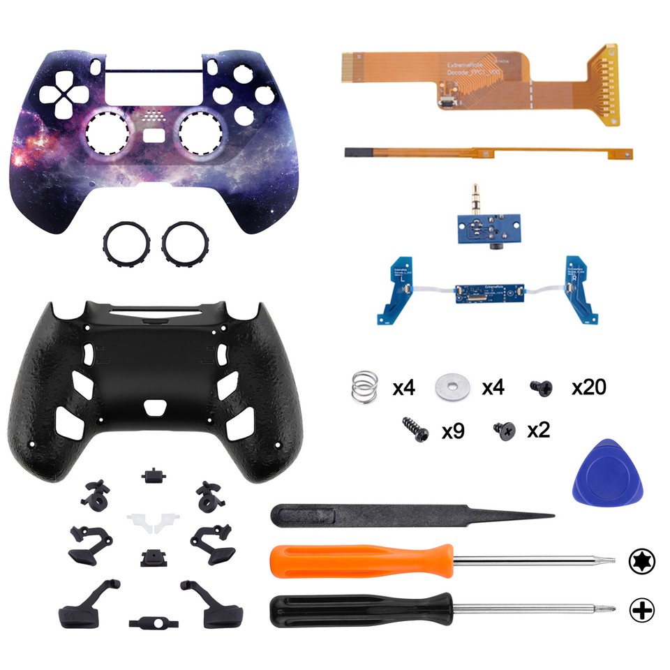 Back Paddles Buttons Shell Trigger Stops Upgrade Kit for PS4 Pro Slim ...