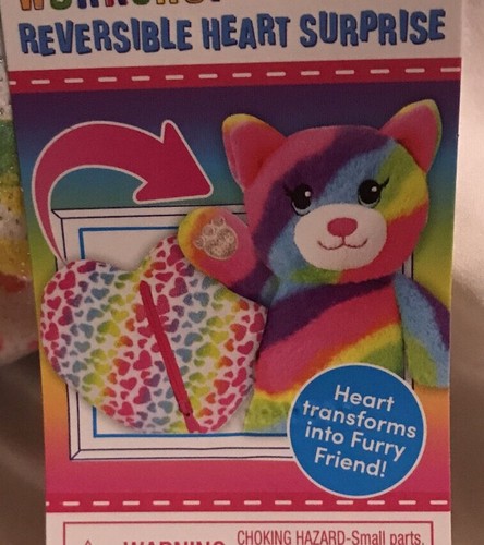 Build A Bear Workshop Reversible Heart Surprise Plush | eBay