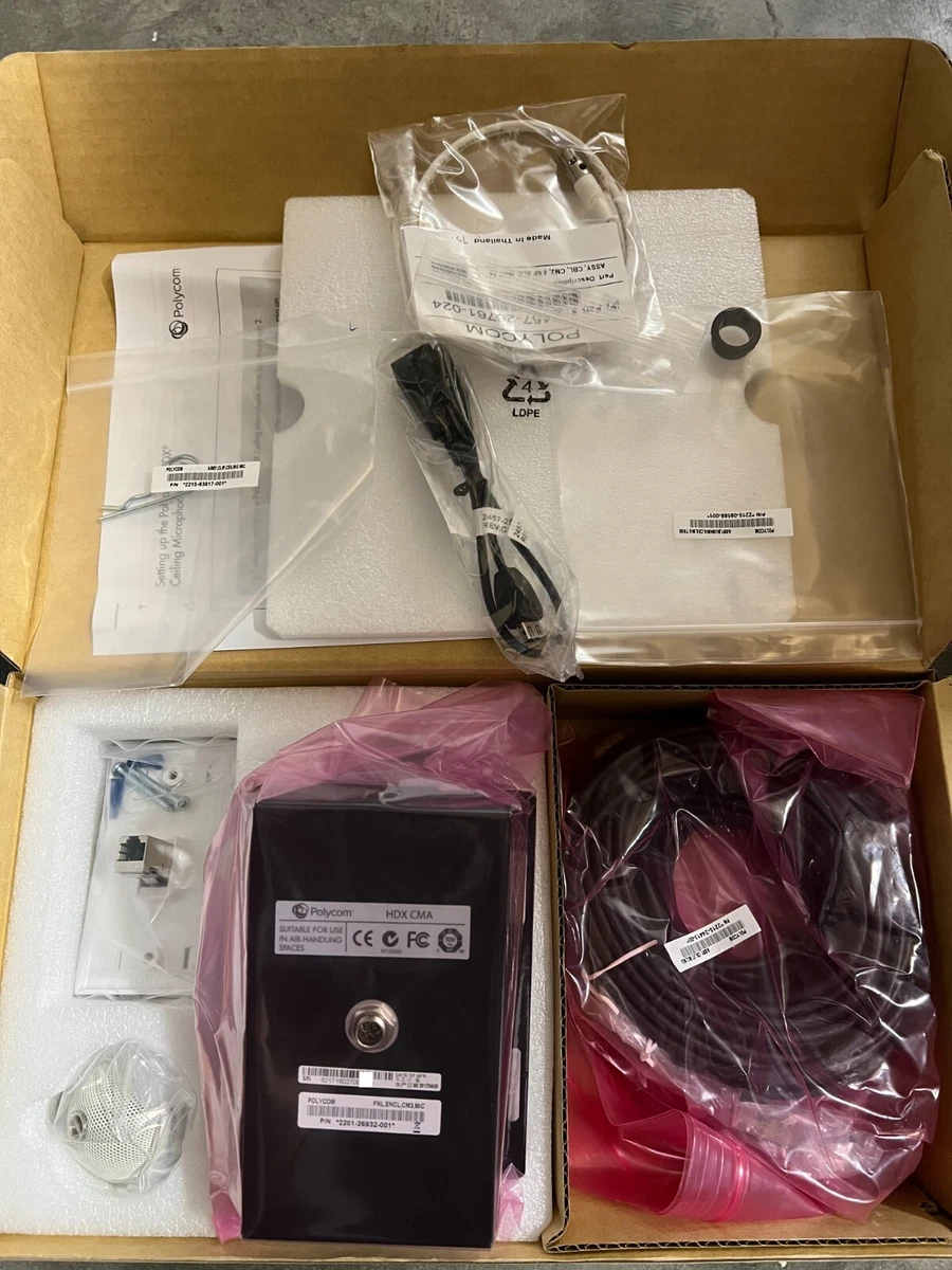 Polycom Ceiling Microphone Array White | Shelly Lighting