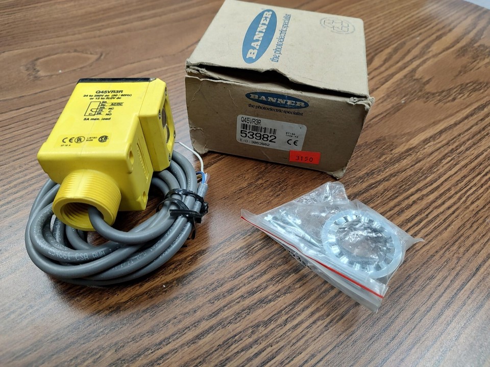 Banner Q45VR3R Sensor | eBay