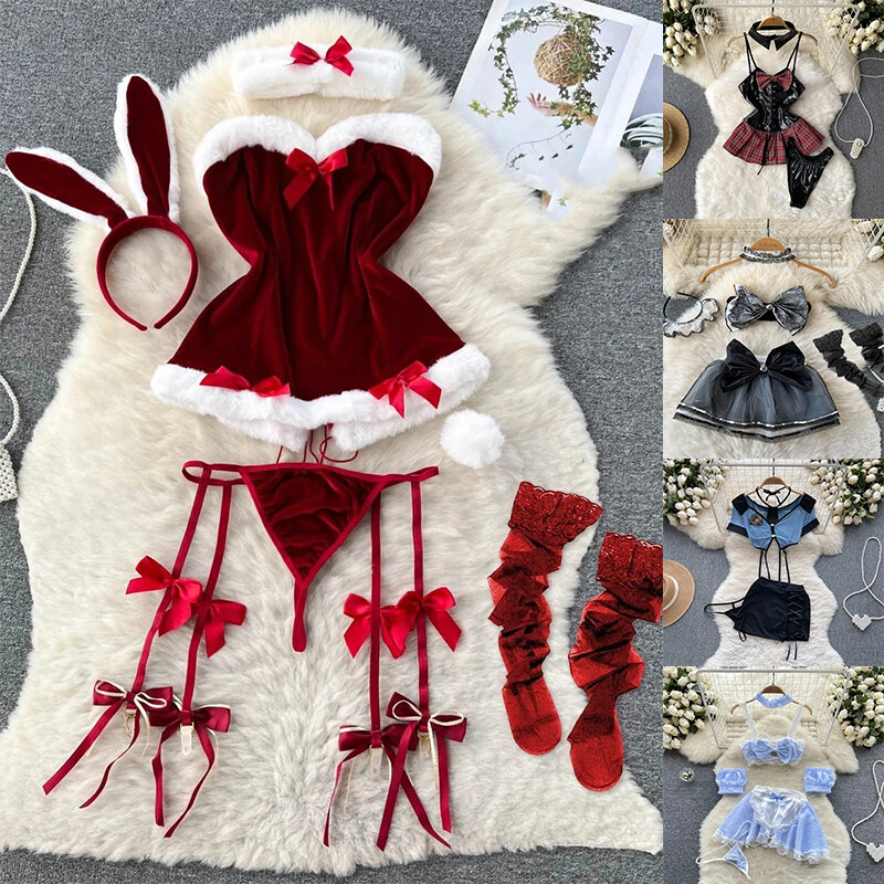 Lot Sexy Women Roleplay Uniform Fancy Dress Cosplay Costumes Party ...