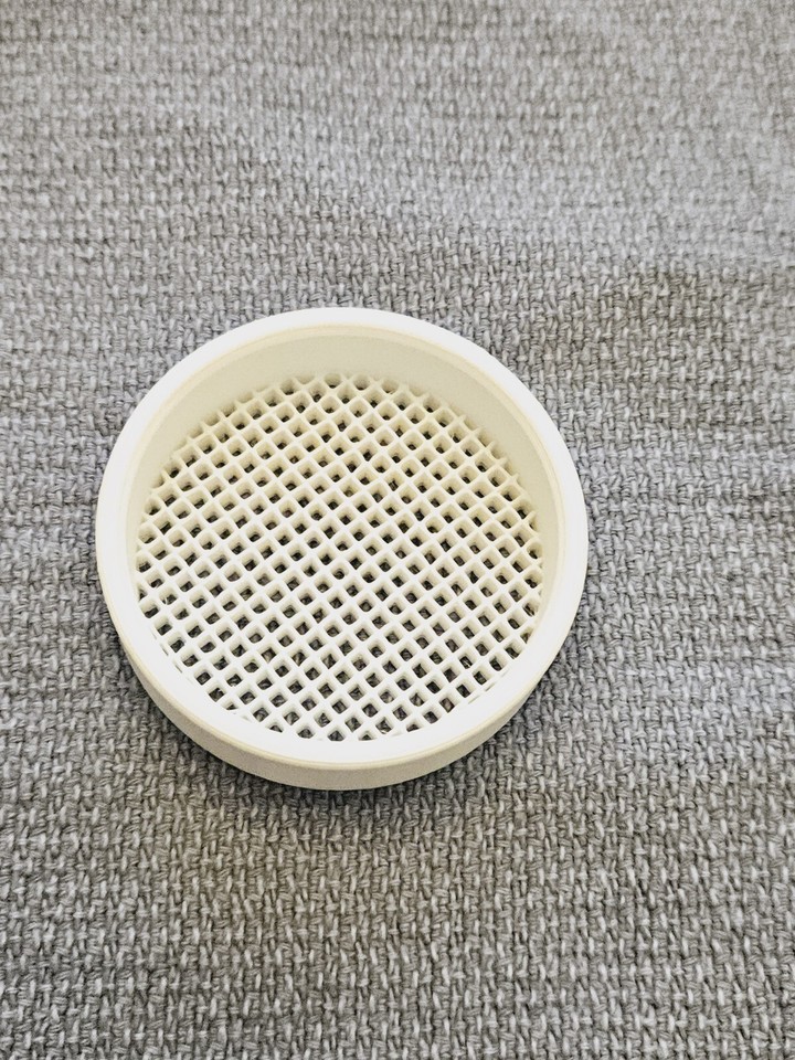 1-1/2" PVC Vent Screen, 1.9" ID, Fine Mesh, All Plastic, fits on ...