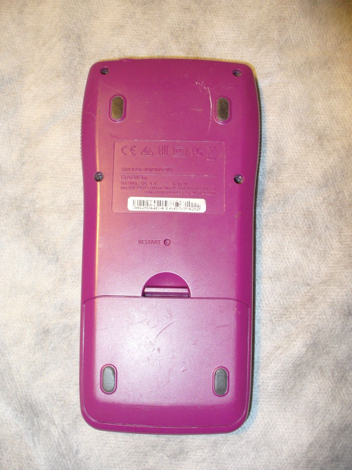 Casio fx-9750GII Pink Graphing Calculator *works great* | eBay