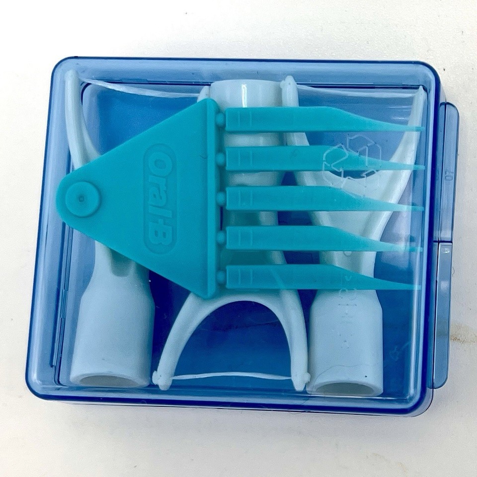 3 Oral B Hummingbird Dental Flosser Floss Head Refills And 5 Picks ...