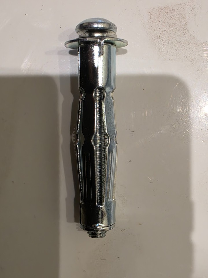 150 X Plasterboard fixings/cavity wall anchors/metal brolly plug JOB ...