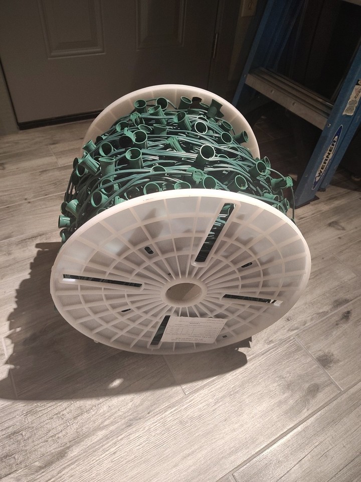 Novelty Light Spool 1000ft C7 And C9 Wire Type 18 Gauge | eBay