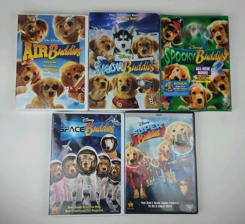 Lot Of 5 Disney Buddies DVDs- Air Space Snow Super Spooky *POLISHED* | eBay