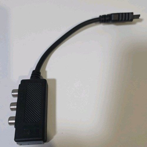 SONY PLAYSTATION PS1 PS2 G-Con GUN AV OUT ADAPTER CABLE Audio Video ...
