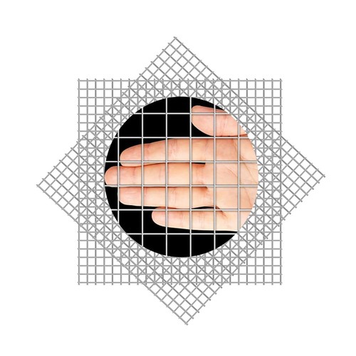 Galvanized 23 Gauge 1/4" Mesh Hardware Cloth - 8"x9" Metal Sheets 2 ...