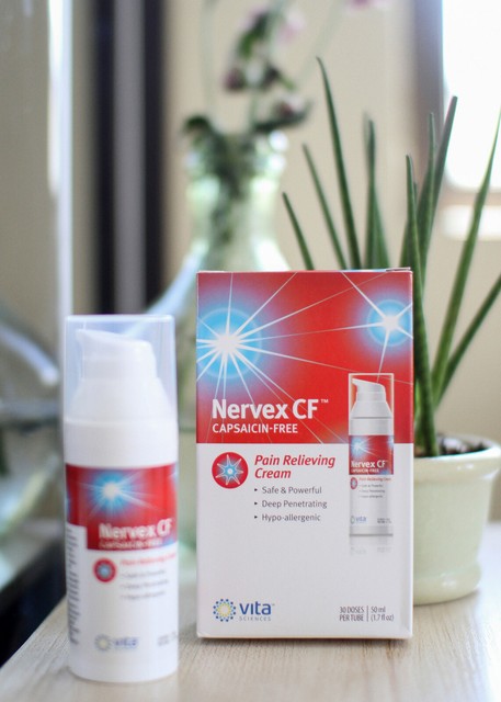 Nervex CF Neuropathy Pain Relief Nerve Cream 30 Doses New/ Ship for ...