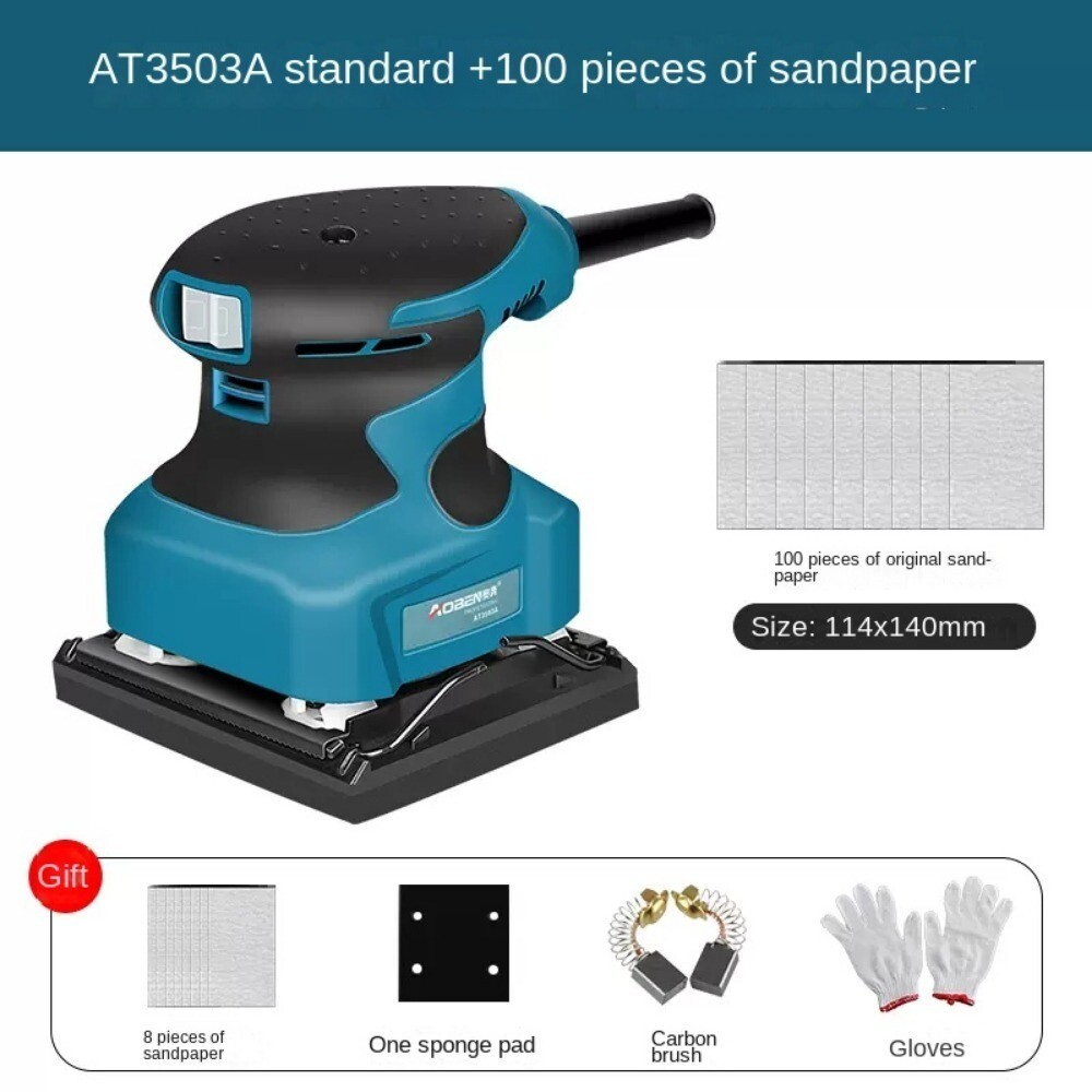 110X100mm Electric Sheet Sander 240W Plane Sanding Machine Polishing ...