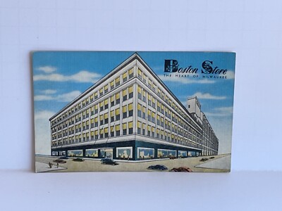 The Boston Department Store Milwaukee Wisconsin WI Postcard A32 | eBay