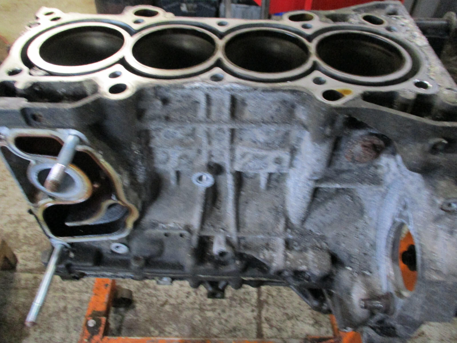2009 Acura RDX K23A1 Cylinder Block Engine Block Bare (No Crankshaft or ...