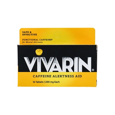 Vivarin Caffeine Alertness Aid - 16 Tablets | eBay