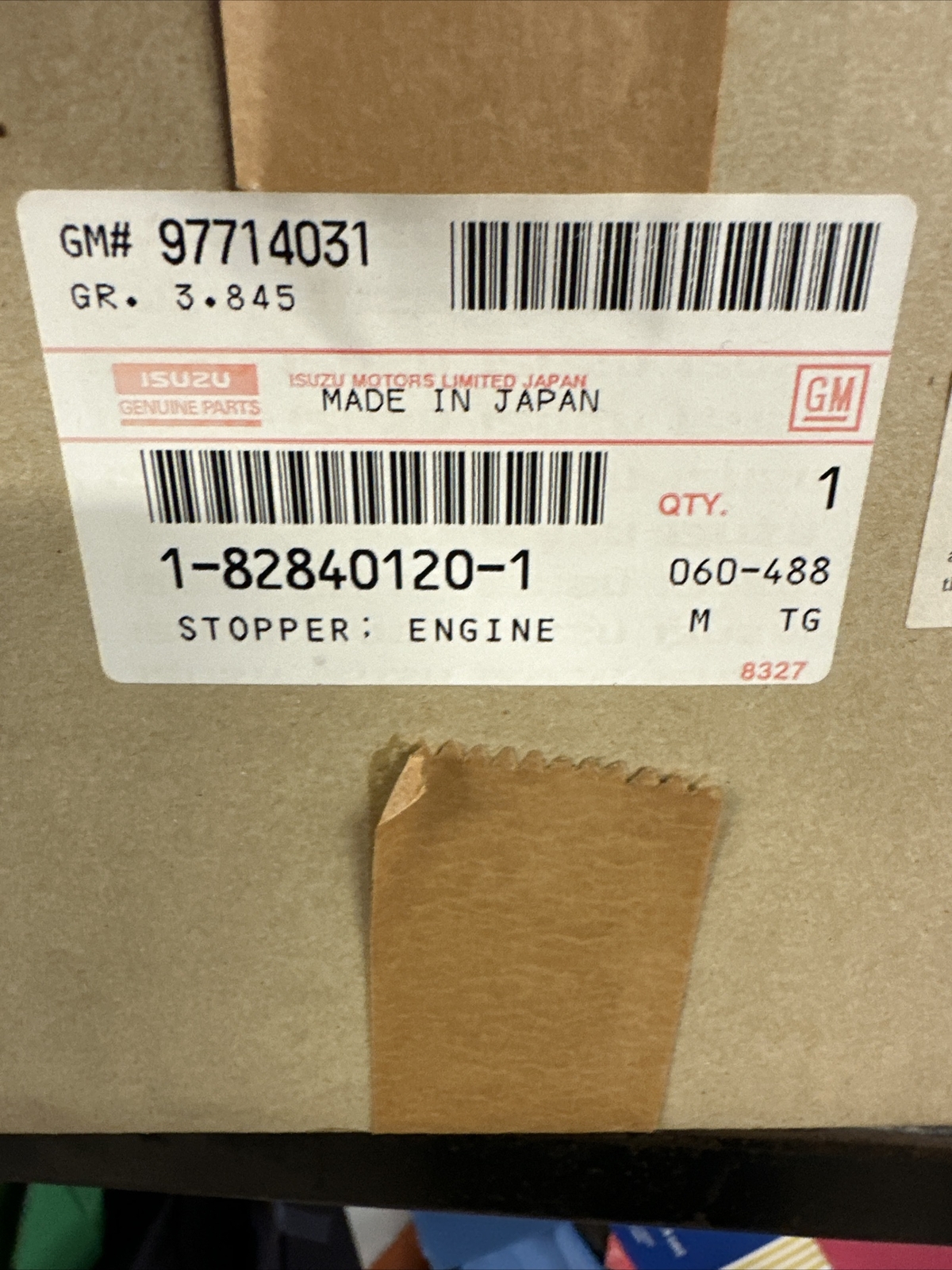 Isuzu NOS Engine Stopper; Shut Off ASM 1-82840120-1 | eBay