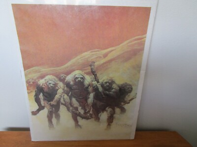 Vintage 1970's Frank Frazetta Art Poster 22 1/2 by 17 1/2 inches. | eBay