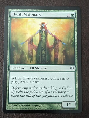 Elvish Visionary - Magic The Gathering MTG Collectible Card game | eBay