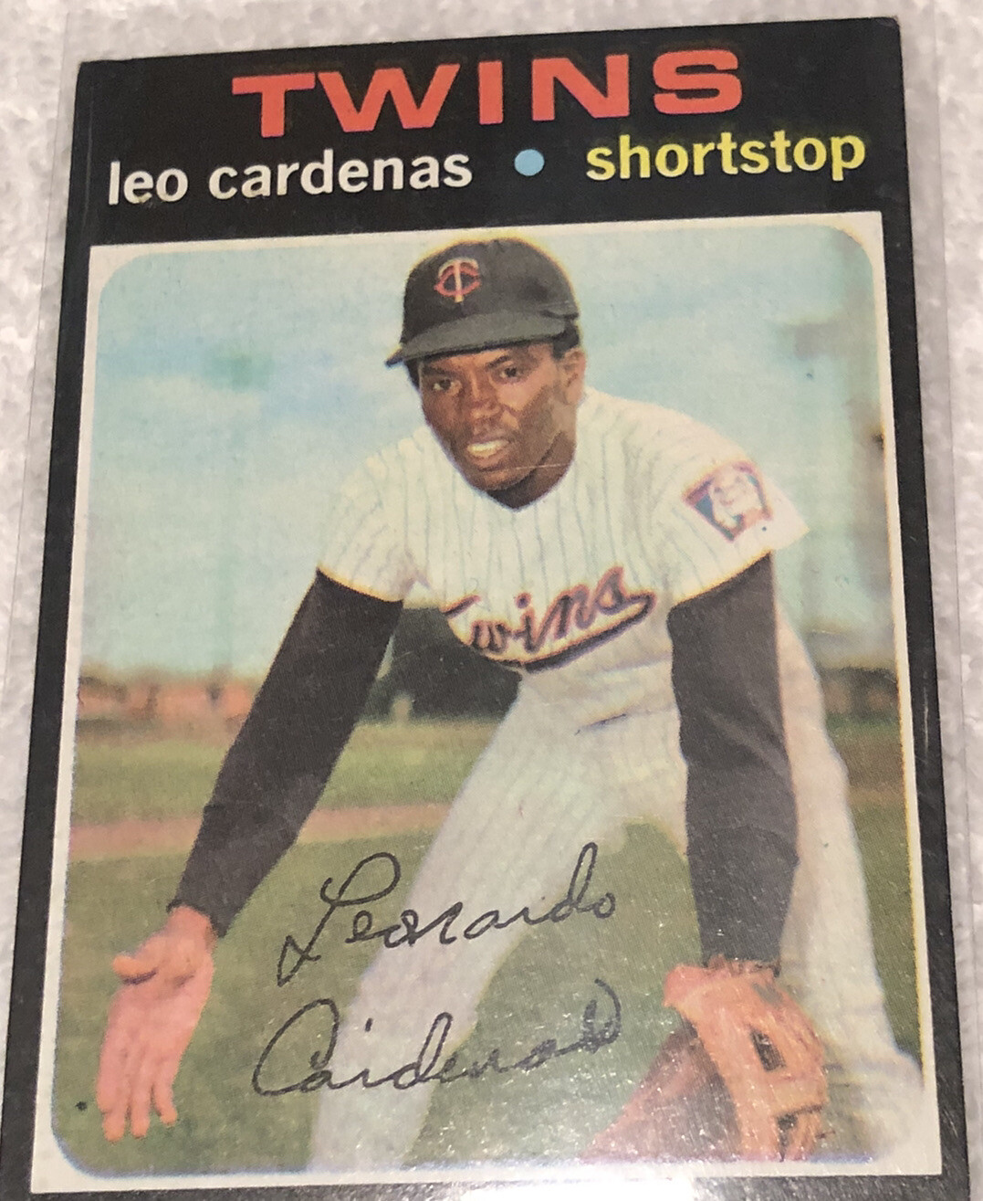 1971 Topps Leo Cardenas Minnesota Twins Shortstop #405 | eBay