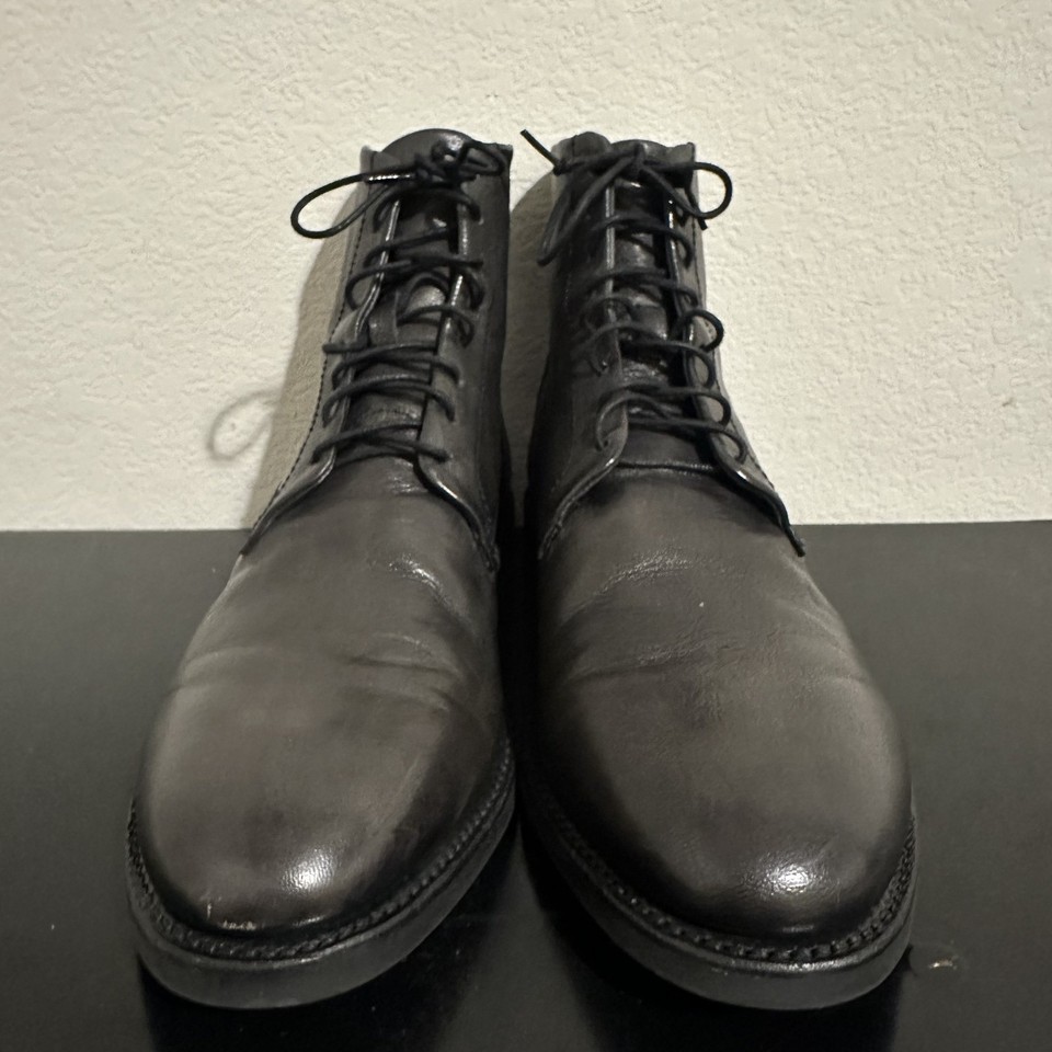 Frye Corey Lace Up Boots Mens Size 11.5 M Black Leather | eBay