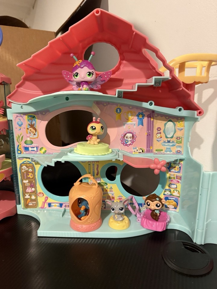 LPS Biggest Littlest Pet Shop Large Playset 2005 Hasbro | eBay