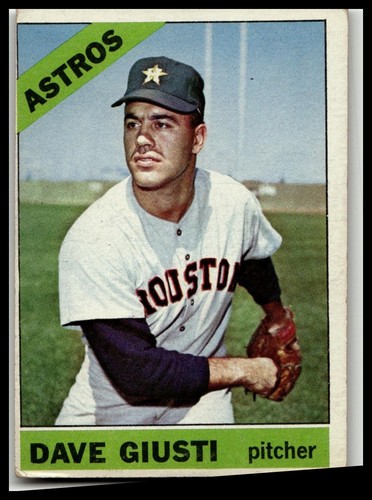 1966 Topps #258 Dave Giusti | eBay