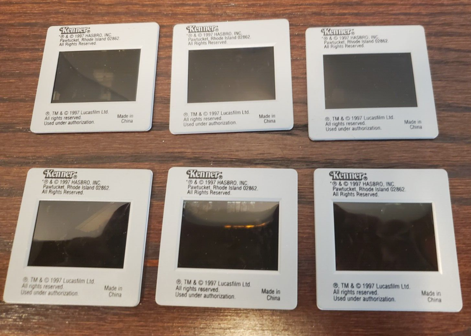 Star Wars 1997 Freeze Frame Action Slides Lot Of 6 | eBay