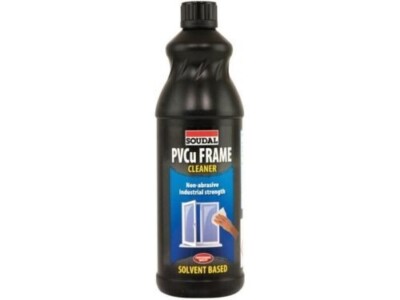 Soudal PVCu UPVC Frame Cleaner Solvent Based, 1 L pvc windows and doors ...