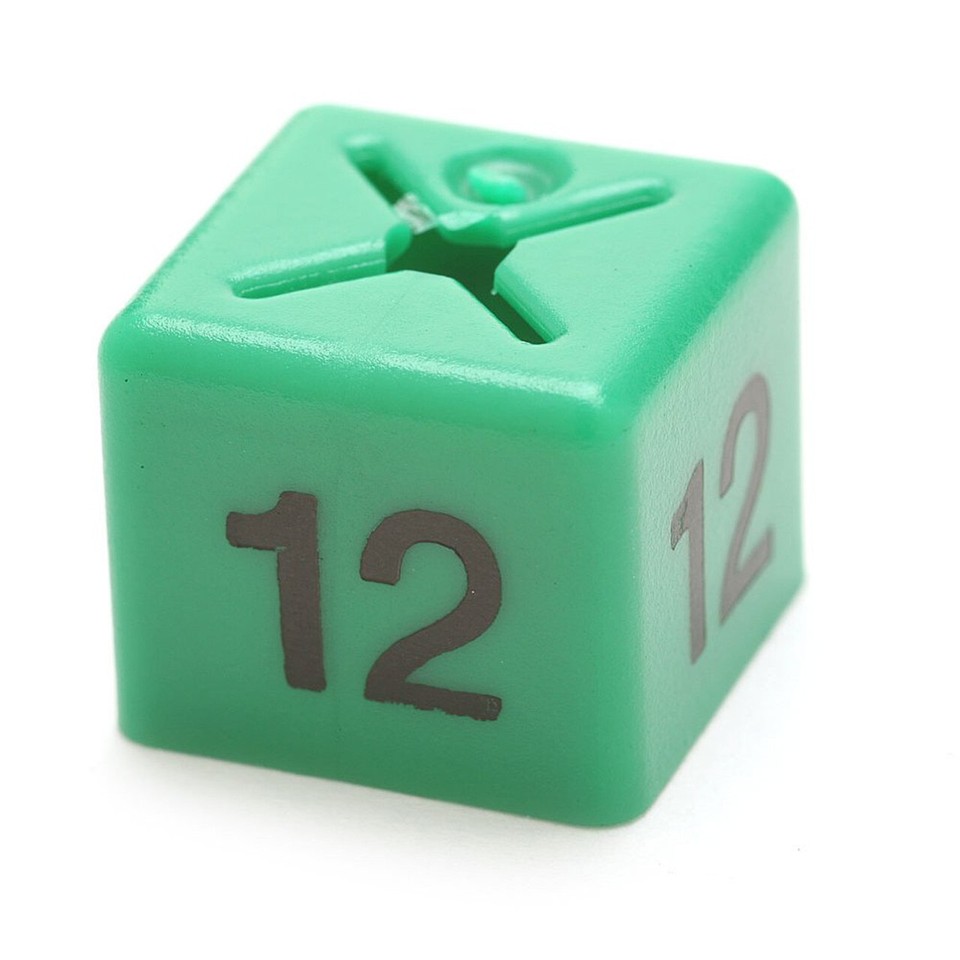 100x Garment Clothes Marker Size Number Color Size Cubes For Hanger ...