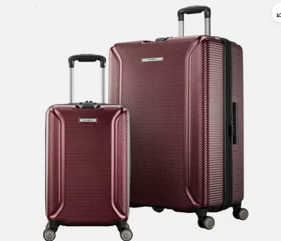 Samsonite Element XLT Hardside Red 2 Piece Luggage Suitcase Set (VG) | eBay