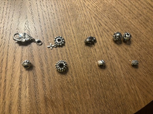 AUTHENTIC TROLLBEADS LOT STERLING SILVER CHARMS BEADS LAA 925 | eBay
