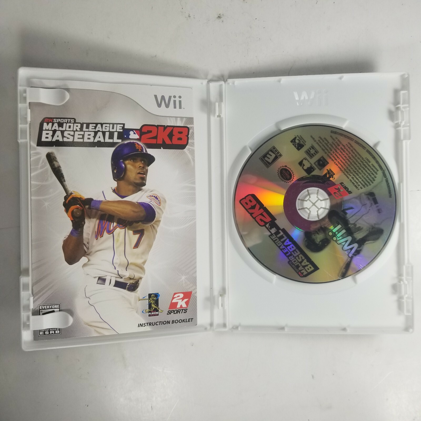 MLB 2K8 WII Sports (Video Game) 710425343544 | eBay